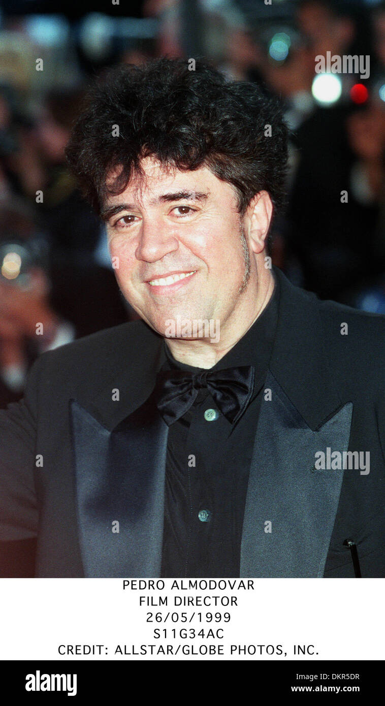 PEDRO ALMODOVAR.FILM DIRECTOR.26/05/1999.S11G34AC Stock Photo - Alamy