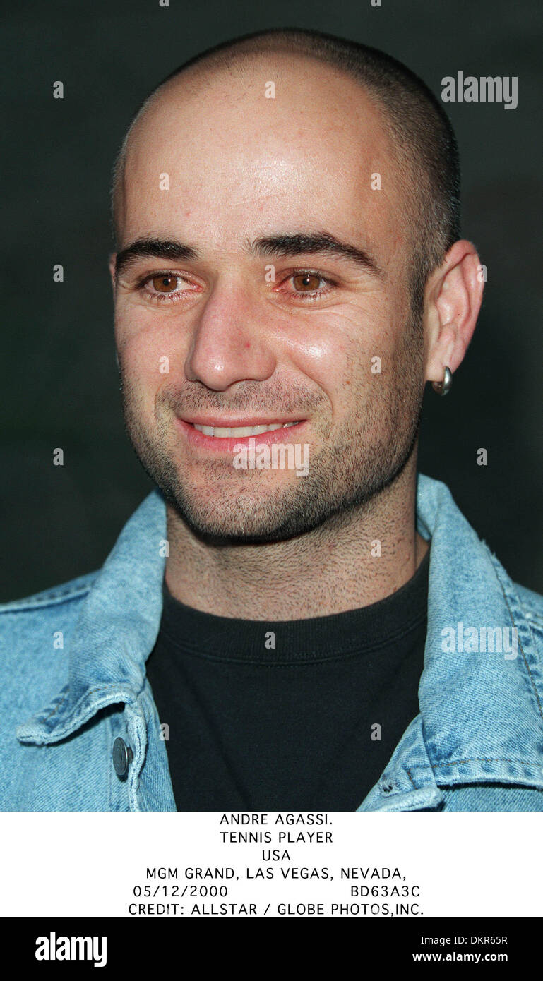 Dec. 5, 2000 - MGM GRAND, LAS VEGAS, NEVADA - ANDRE AGASSI..TENNIS ...