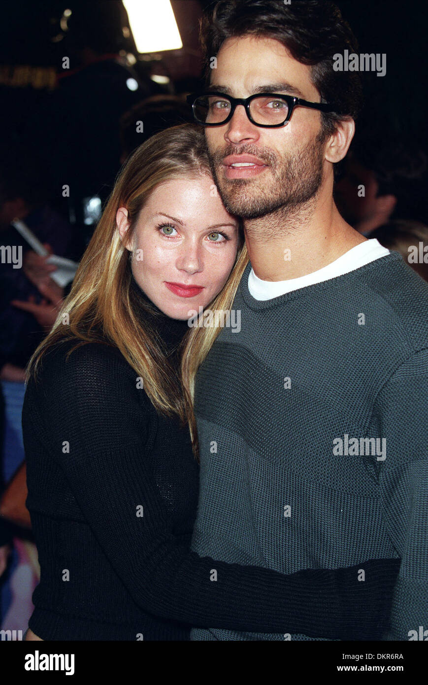 C APPLEGATE & J SCHAECH.ACTRESS & ACTOR LA, USA.01/11/2001.BM90G23C ...