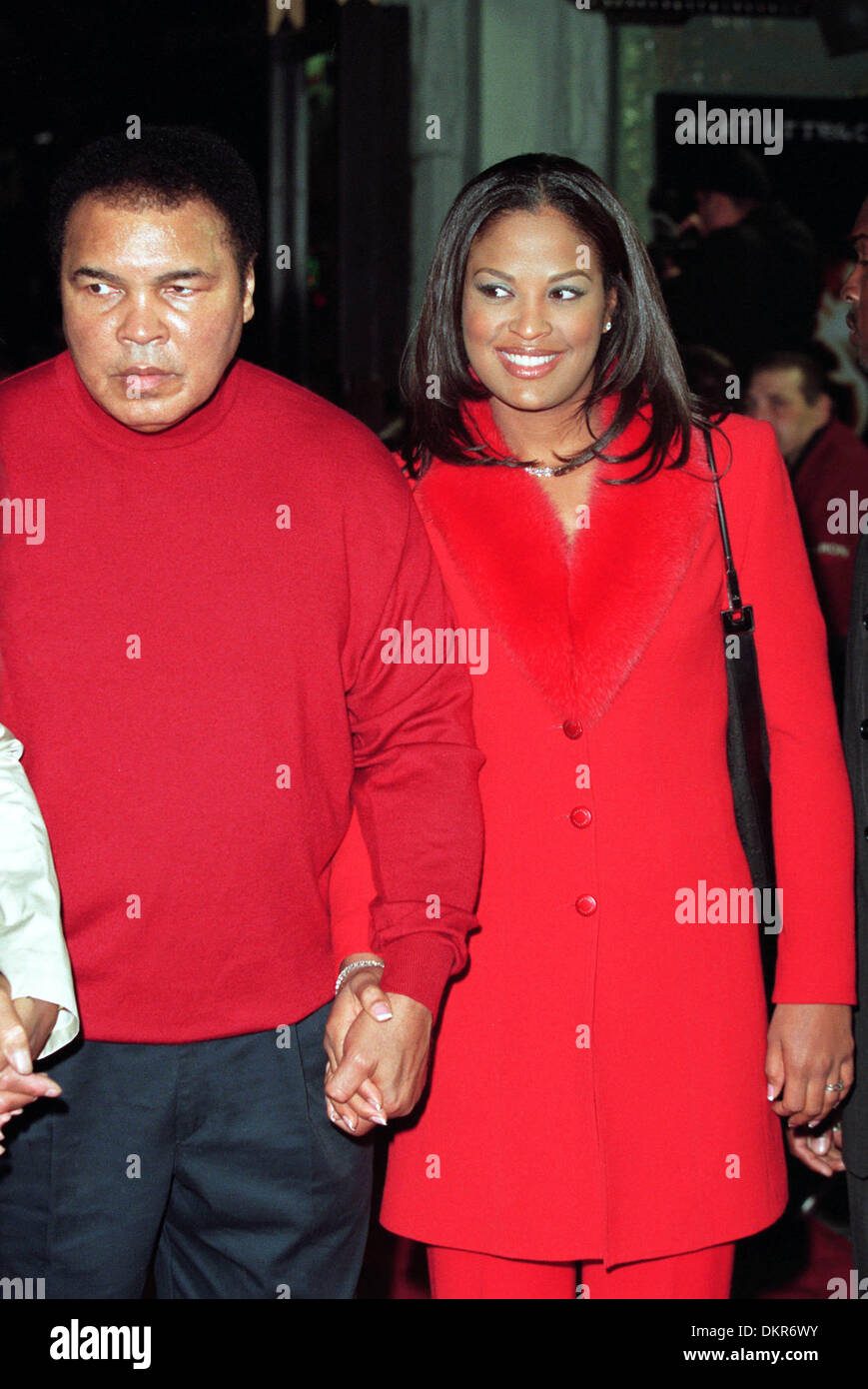 LEILA & MUHAMMAD ALI.BOXER & DAUGHTER.LOS ANGELES, USA.12/12/2001 ...