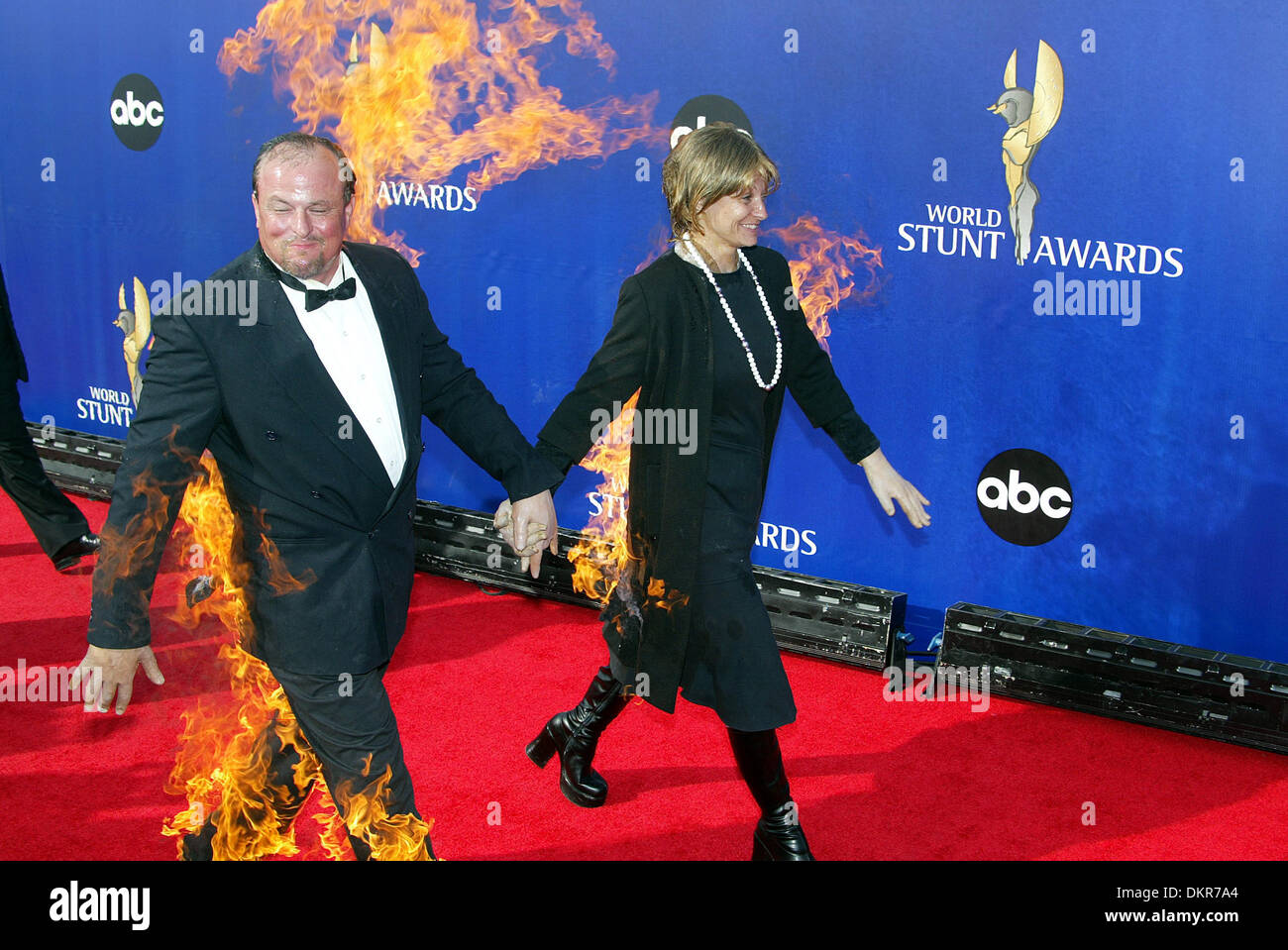 STUNTMAN & STUNTWOMAN.STUNTMAN.SANTA MONICA, LOS ANGELES, USA.19/05 ...