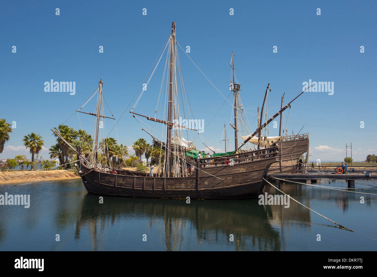 Spain Europe Andalucia Region Huelva Province Palos de la Frontera City ...