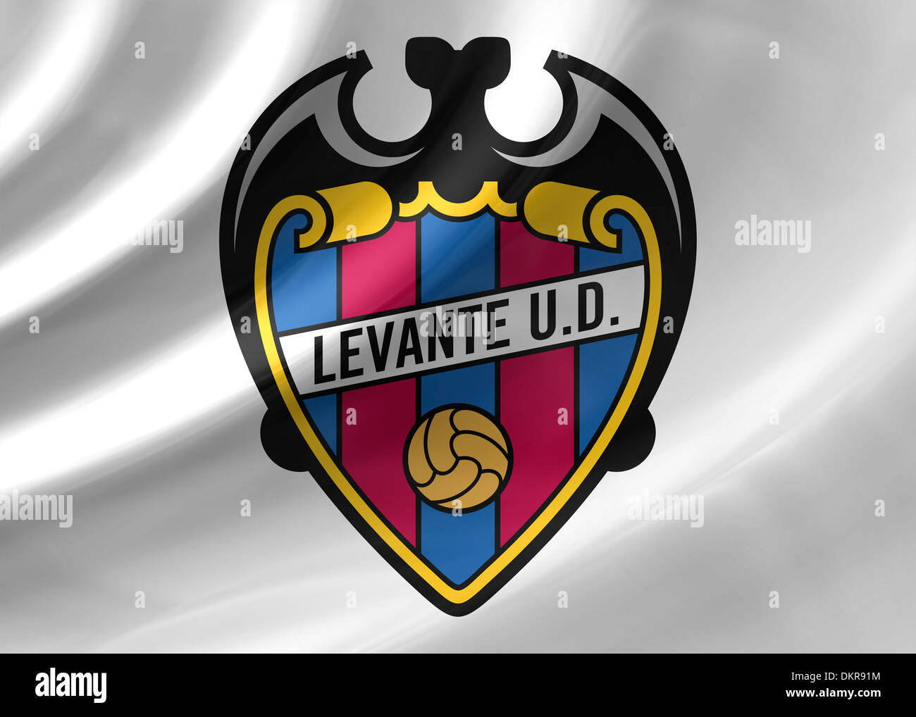 Levante UD logo flag icon symbol emblem Stock Photo - Alamy