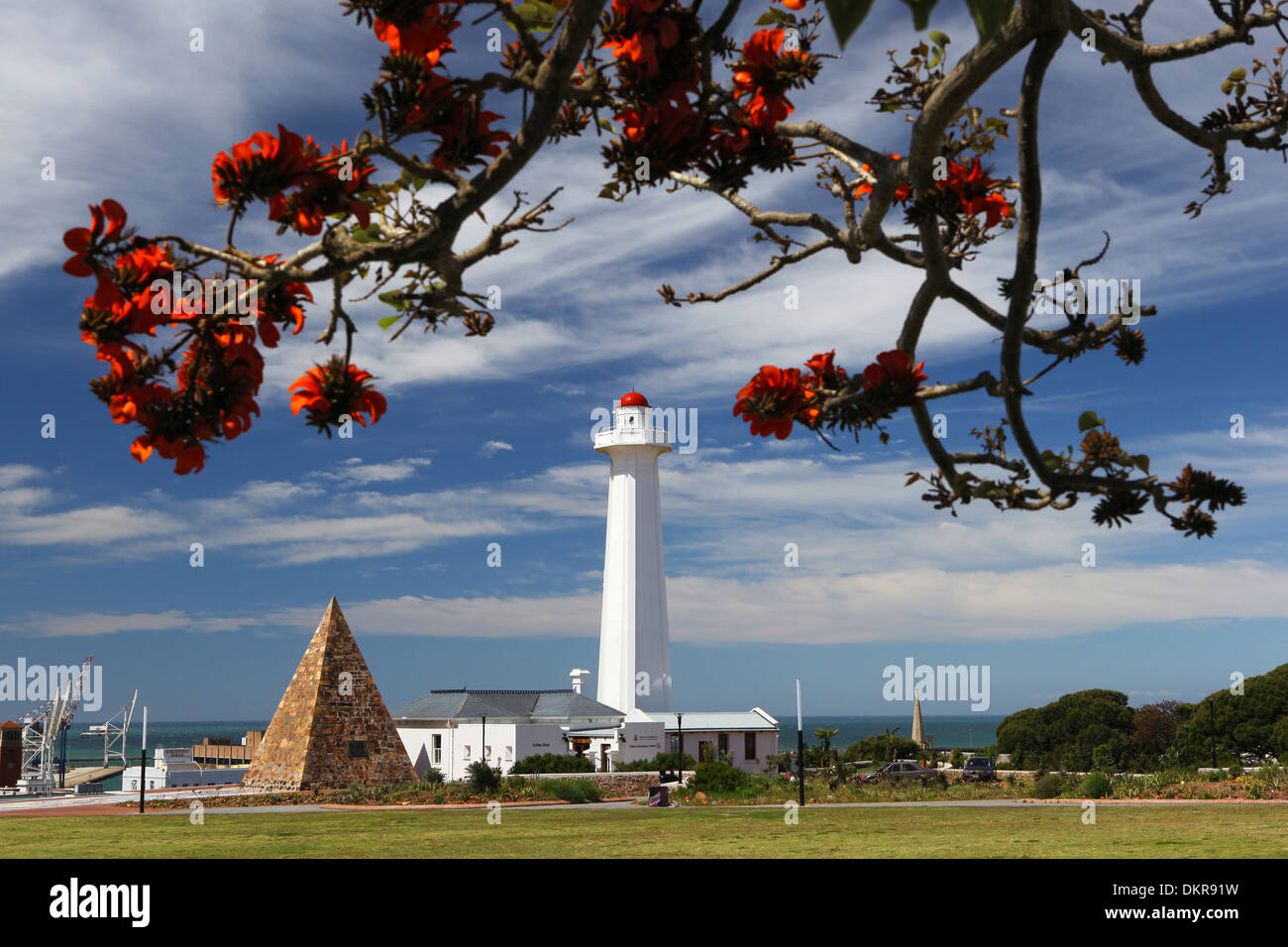Lighthouse, Donkin, Reservat, Port Elizabeth, South Africa, Africa ...