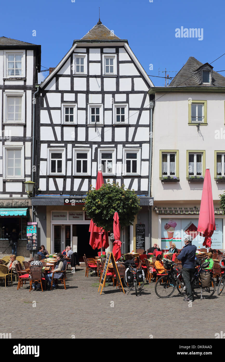 Linz am Rhein Marktplatz Marketplace Stock Photo - Alamy