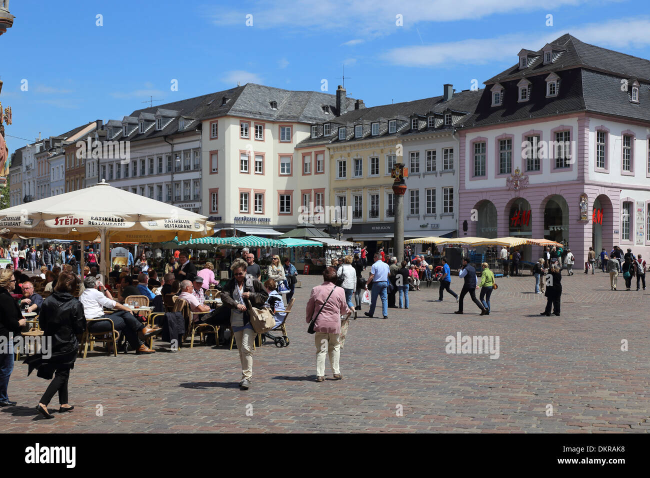 Trier market hi-res stock photography and images - Alamy