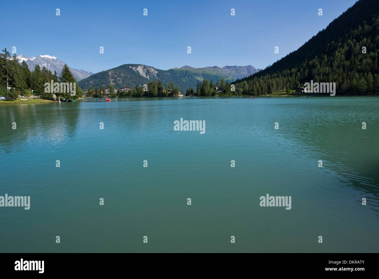Champex, nature, summer, Valais, mountains, lake, scenery, landscape ...