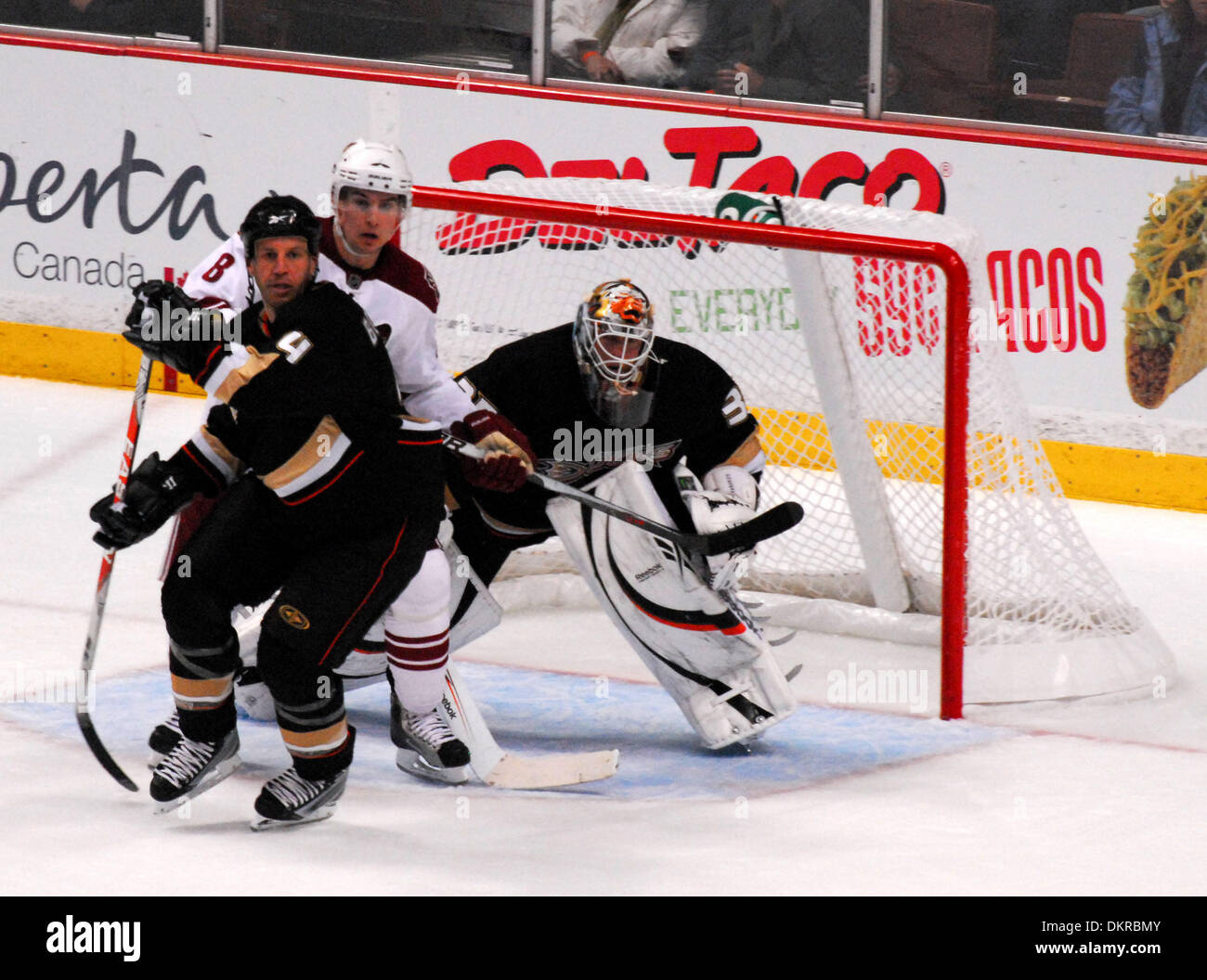 Nov 29, 2009 - Anaheim, California, USA - NHL HOCKEY - JEAN-SEBASTIAN ...