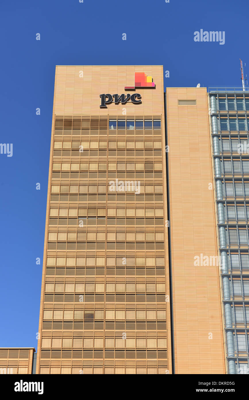 PWC, Potsdamer Platz, Tiergarten, Berlin, Deutschland Stock Photo - Alamy