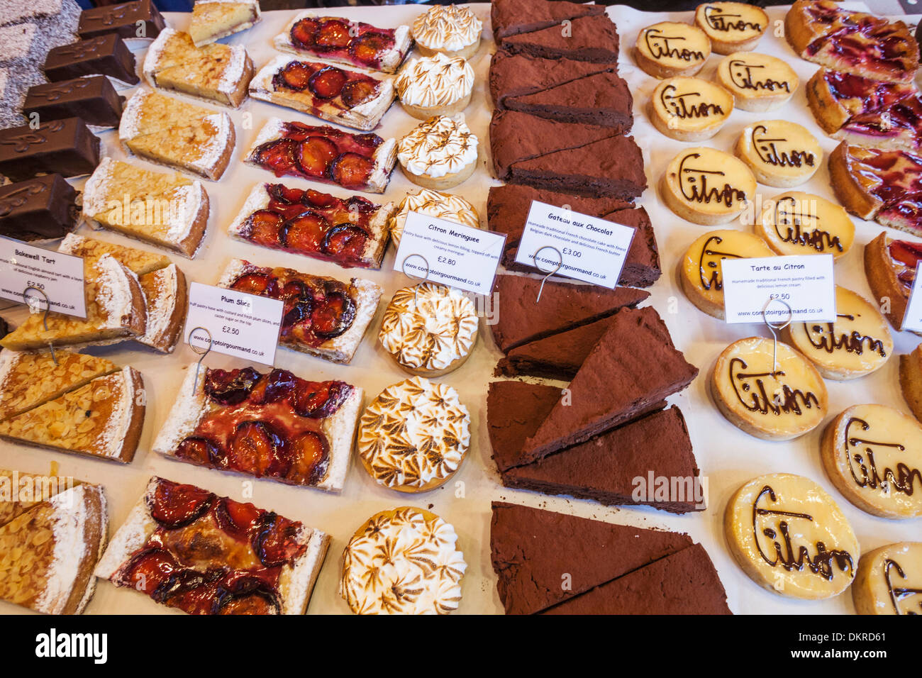 Patisserie borough market stall hi-res stock photography and images - Alamy