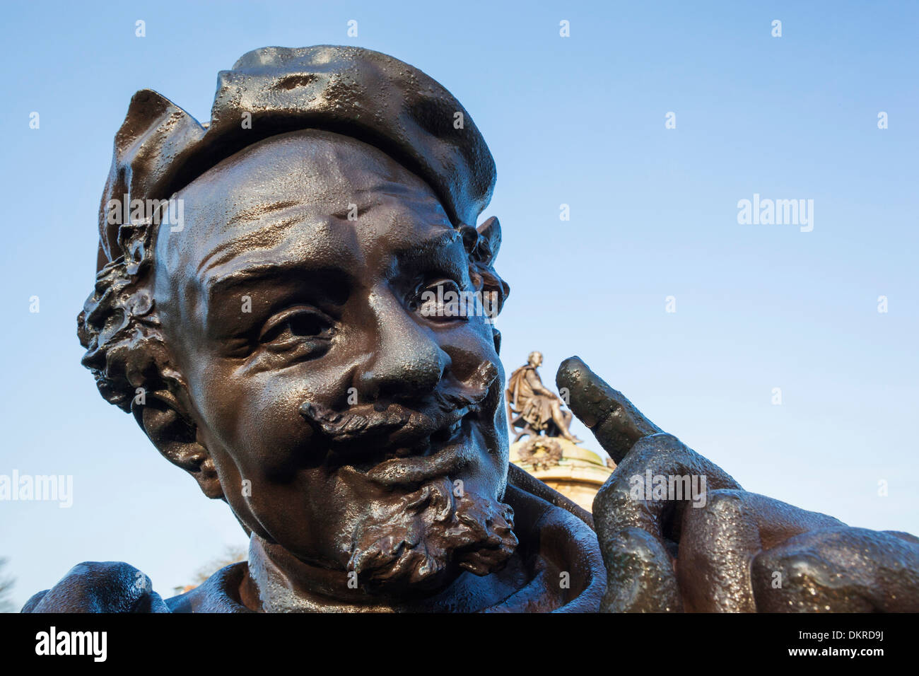 Falstaff statue at the gower memorial hi-res stock photography and ...