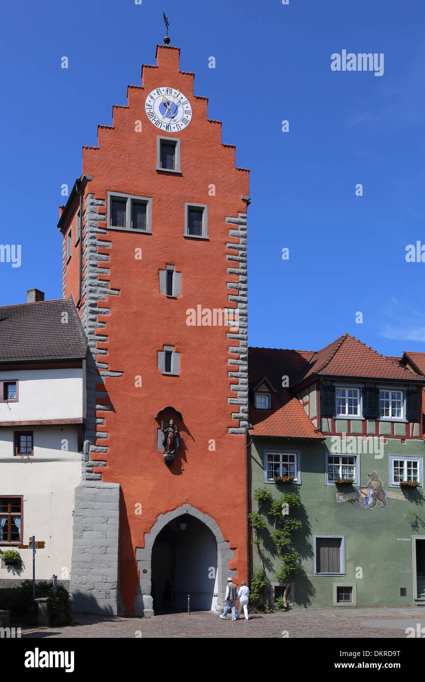 Meersburg Bodensee Obertor Stock Photo - Alamy