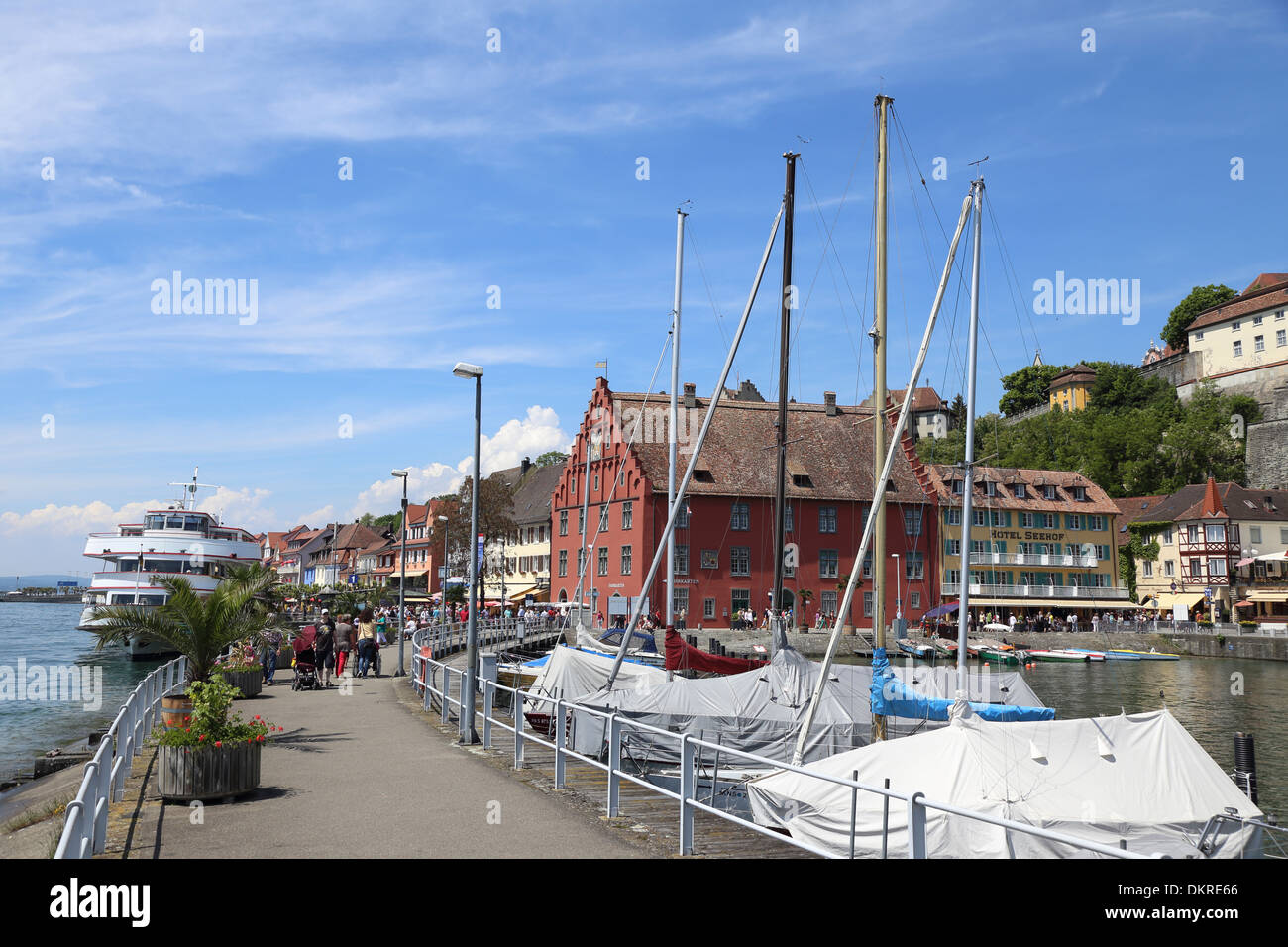 Meersburg harbour hi-res stock photography and images - Alamy