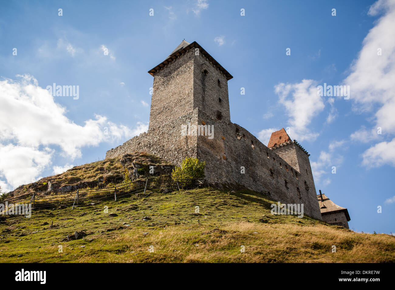 Gothic castle Kasperk, District Klatovy, Bohemian Forest, Czech ...