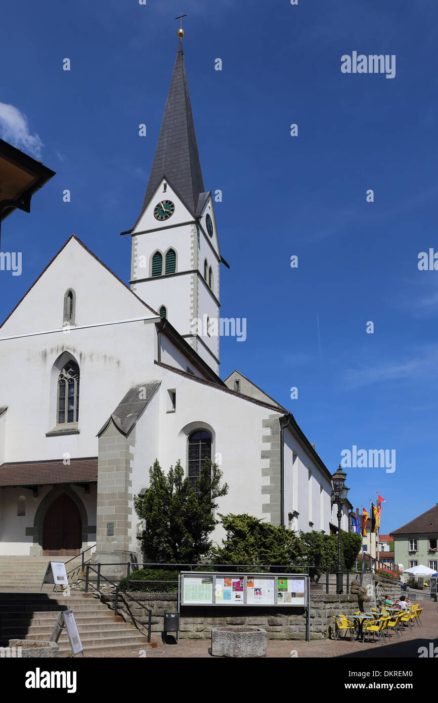 Markdorf St Nikolaus Kirche Stock Photo - Alamy