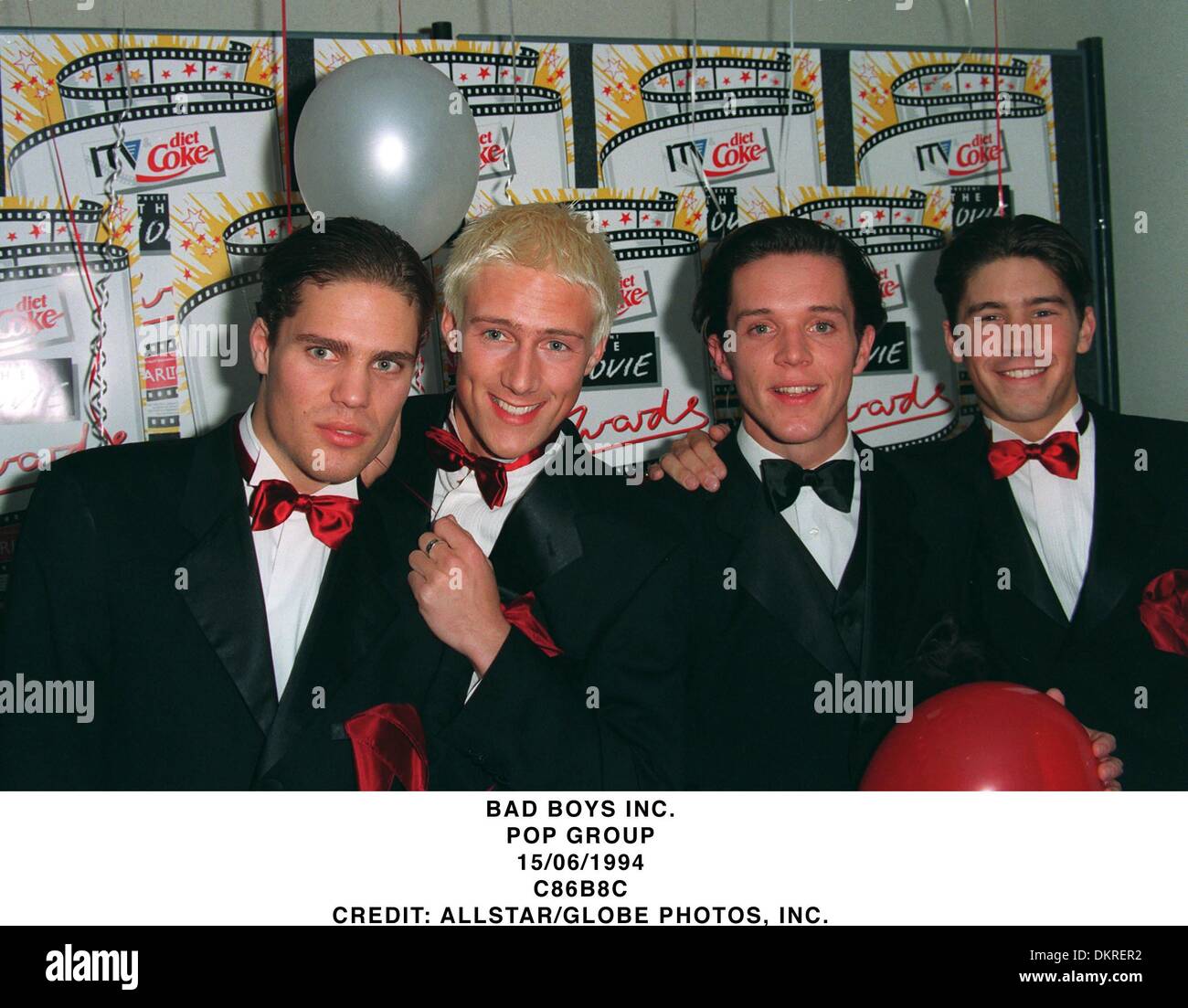 BAD BOYS INC.POP GROUP.15/06/1994.C86B8C Stock Photo - Alamy