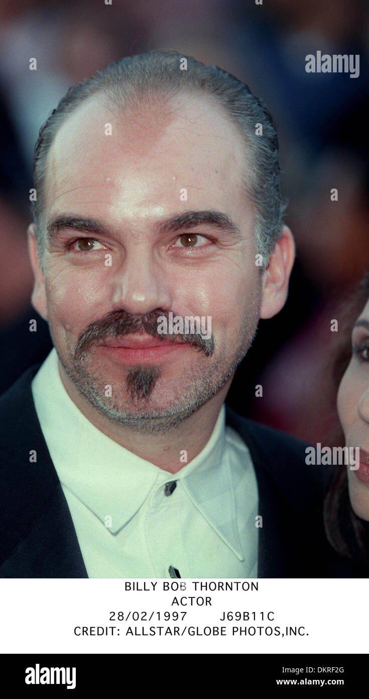 BILLY BOB THORNTON.ACTOR.28/02/1997.J69B11C Stock Photo - Alamy