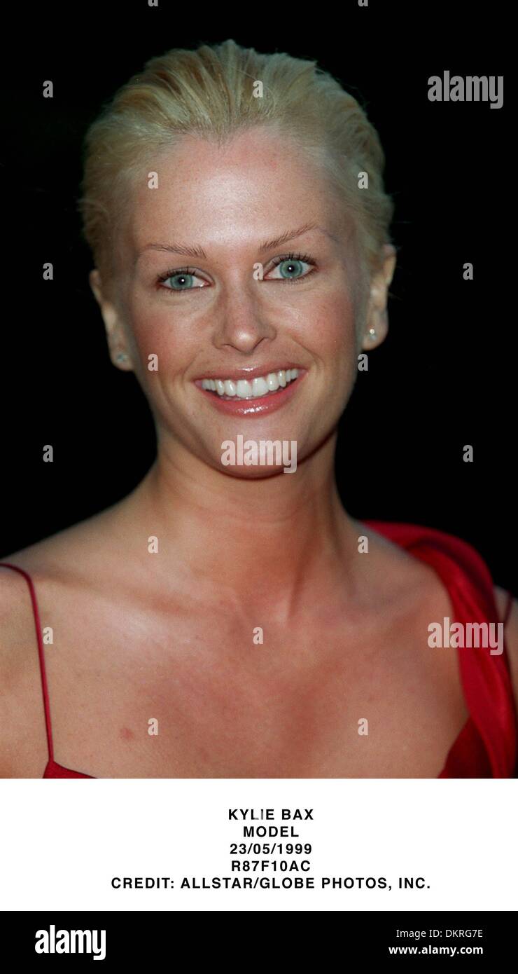 May 23, 1999 - KYLIE BAX.MODEL.23/05/1999.R87F10AC.CREDIT:(Credit Image ...