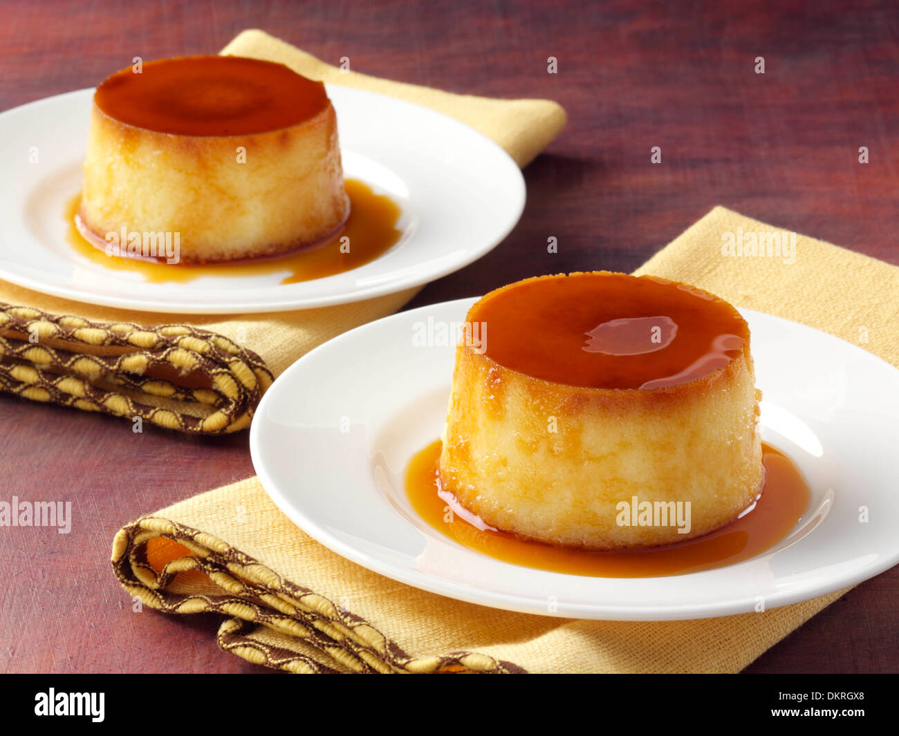 Flan De Coco Cubano