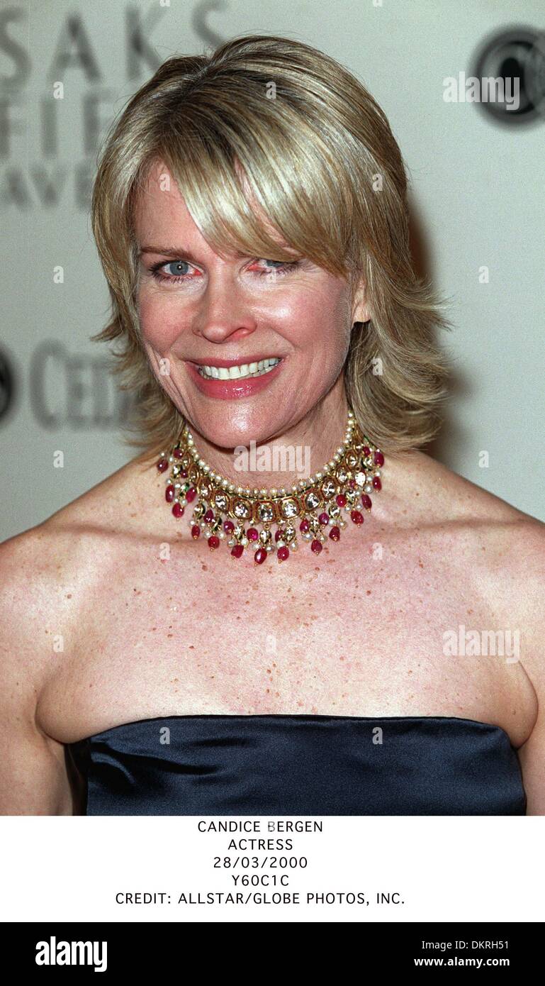 Mar. 28, 2000 - CANDICE BERGEN.ACTRESS.28/03/2000.Y60C1C.CREDIT:(Credit ...