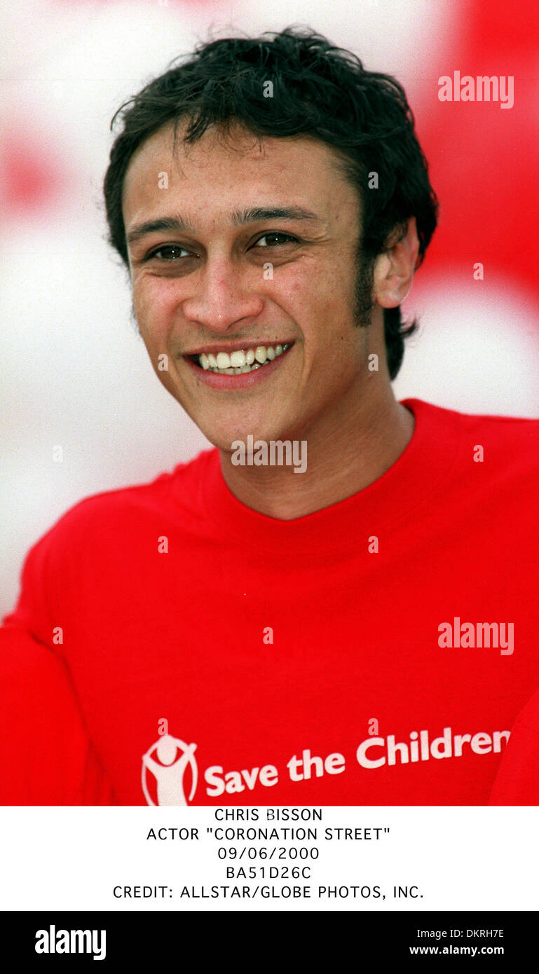 June 9, 2000 - CHRIS BISSON.ACTOR ''CORONATION STREET''.09/06/2000 ...