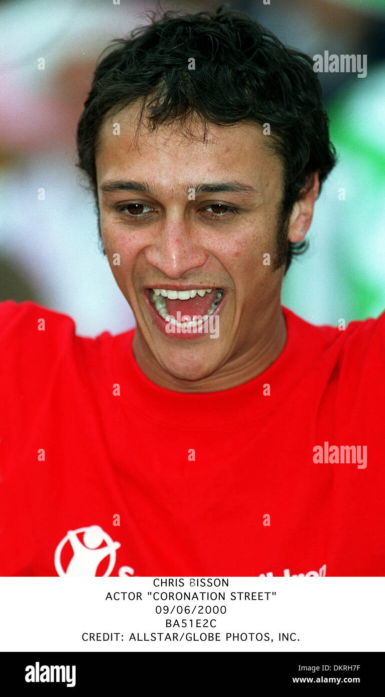 June 9, 2000 - CHRIS BISSON.ACTOR ''CORONATION STREET''.09/06/2000 ...