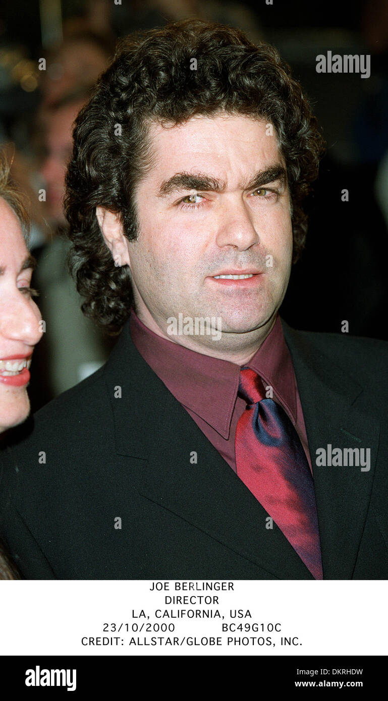 Oct. 23, 2000 - LA, CALIFORNIA, USA - JOE BERLINGER.DIRECTOR.LA ...