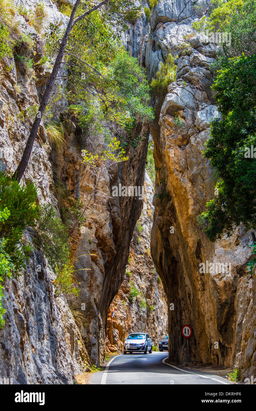 Drive Mallorca Balearics Sa Calobra landscape mountain natural nature ...