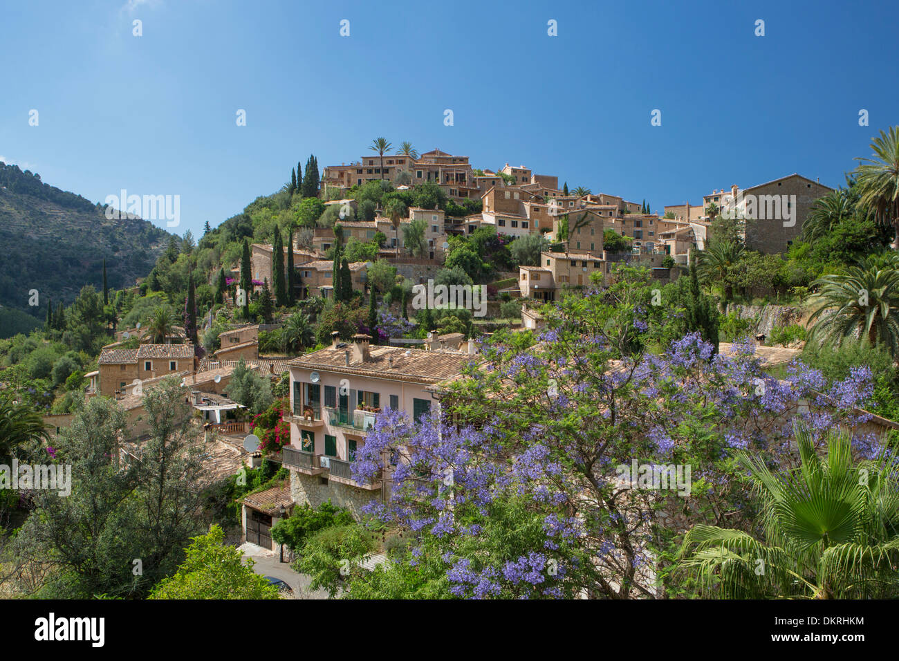 Deia Mallorca Balearics architecture city colourful green island ...