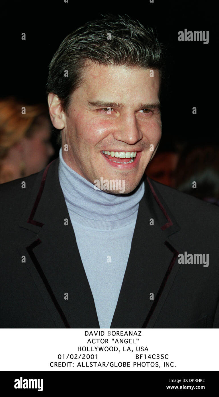 DAVID BOREANAZ.ACTOR ''ANGEL''.HOLLYWOOD, LA, USA.01/02/2001.BF14C35C ...