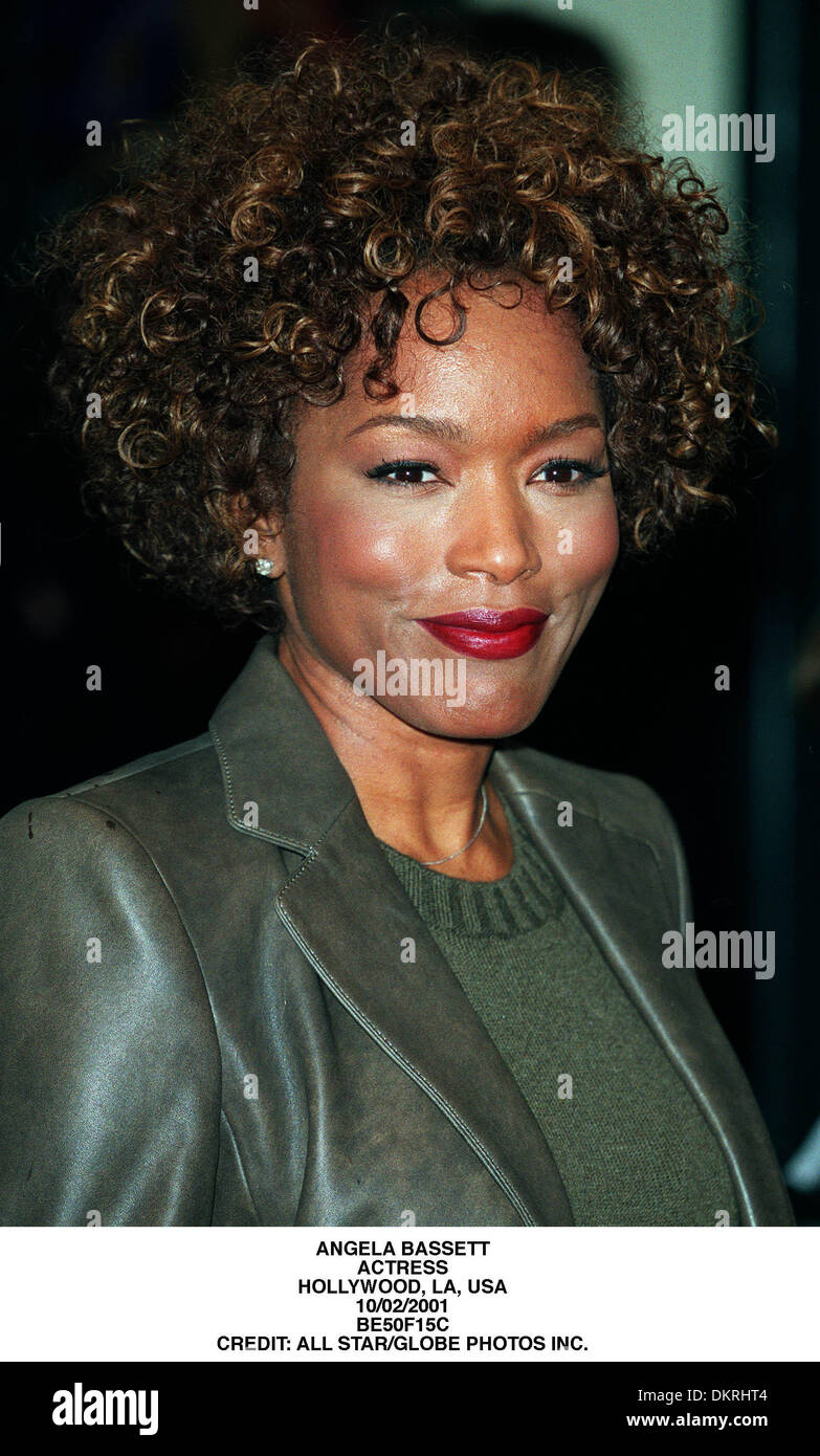 Feb. 10, 2001 - HOLLYWOOD, LA, USA - ANGELA BASSETT.ACTRESS.HOLLYWOOD ...