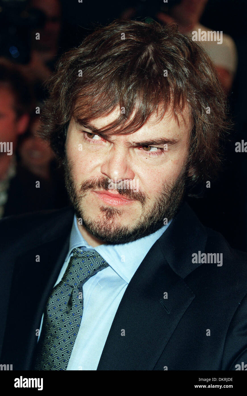 JACK BLACK.ACTOR LA, USA.01/11/2001.BM90B29C. 2001 Stock Photo - Alamy