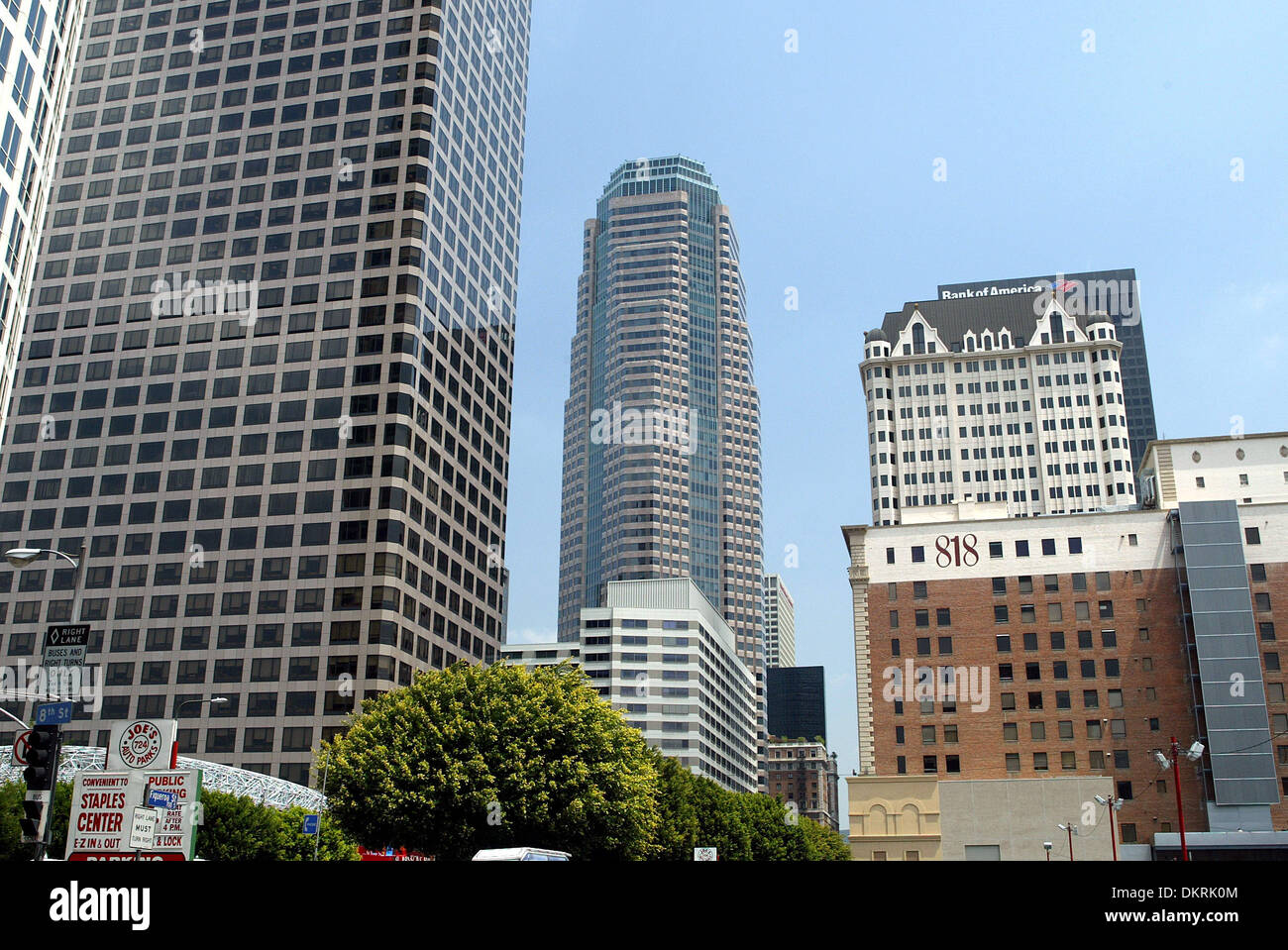 DOWNTOWN BUILDINGS.LOS ANGELES, USA.DOWNTOWN, LOS ANGELES, USA.02/05 ...