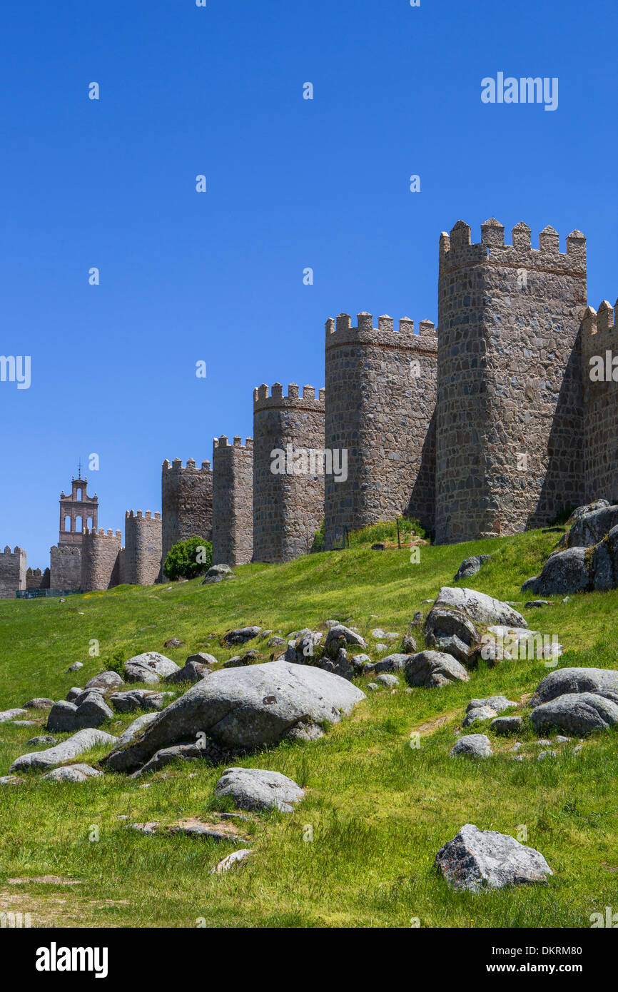 Avila City world heritage Castilla Castile architecture Avila colourful ...