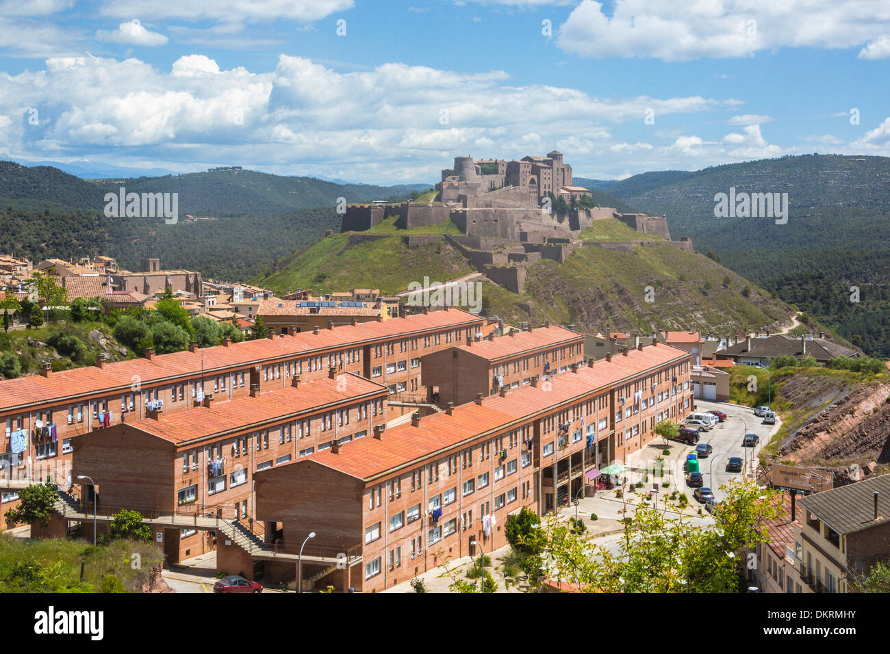 Cardona Castle architecture Barcelona building Catalonia fortress green ...