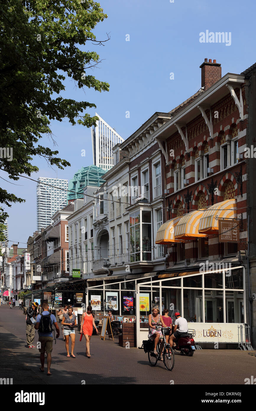 Den Haag Plein Lange Poten Korte Poten Stock Photo - Alamy