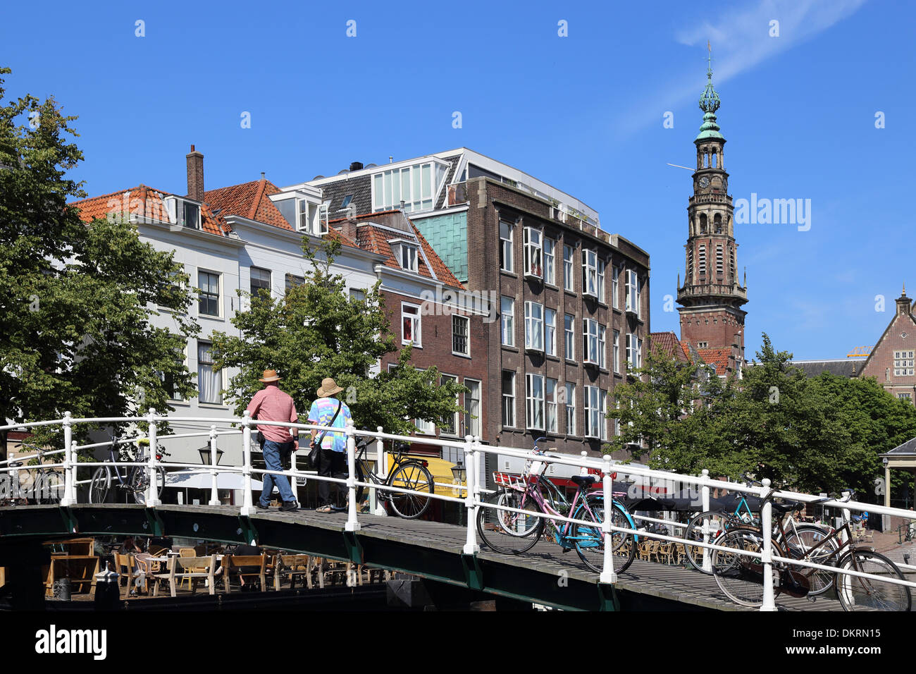 Leiden Old Town Hall Nieuwe Rijn Stock Photo - Alamy