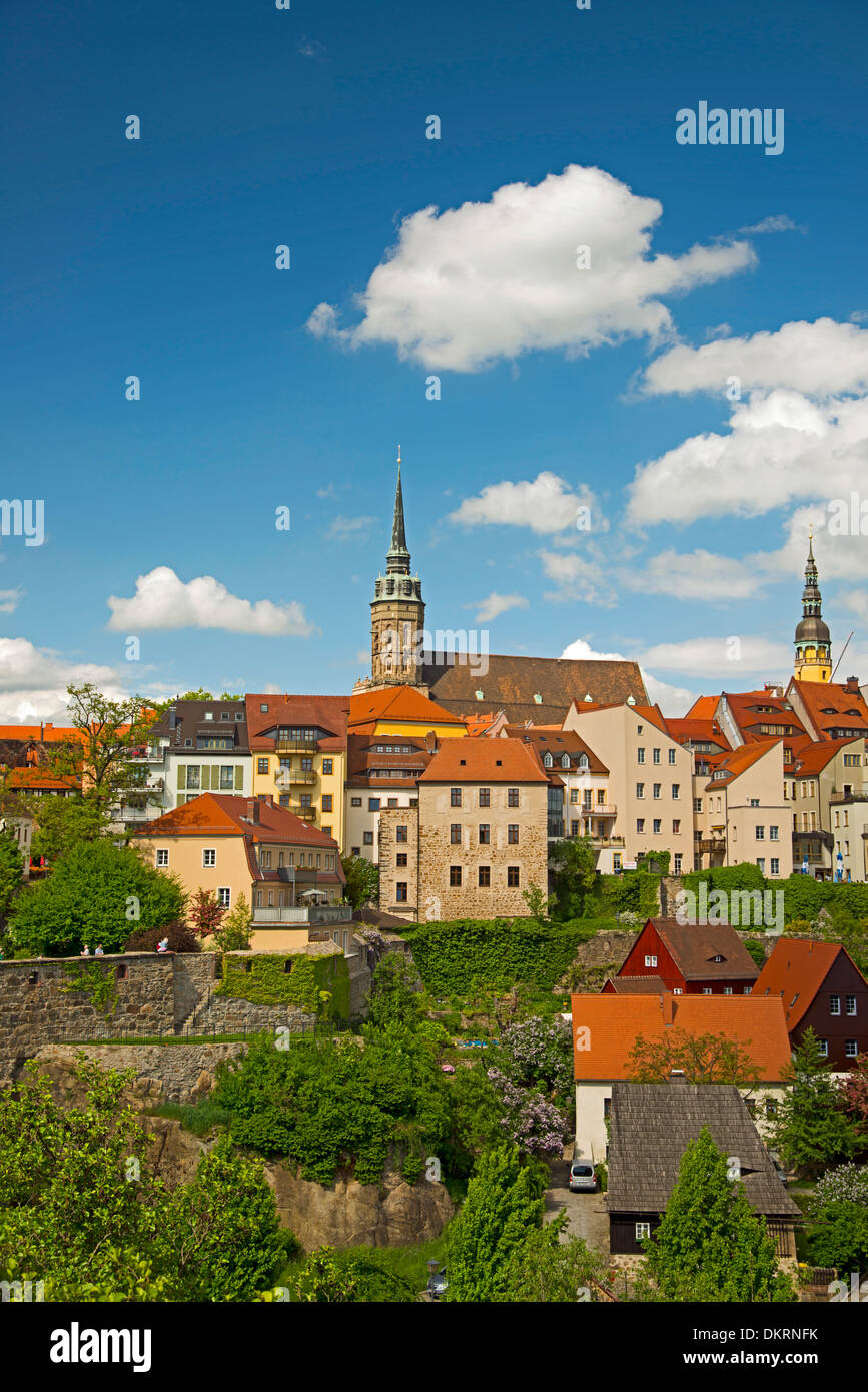 Bautzen Budysin Germany cathedral dome Europe Lusatia Oberlausitz Upper ...
