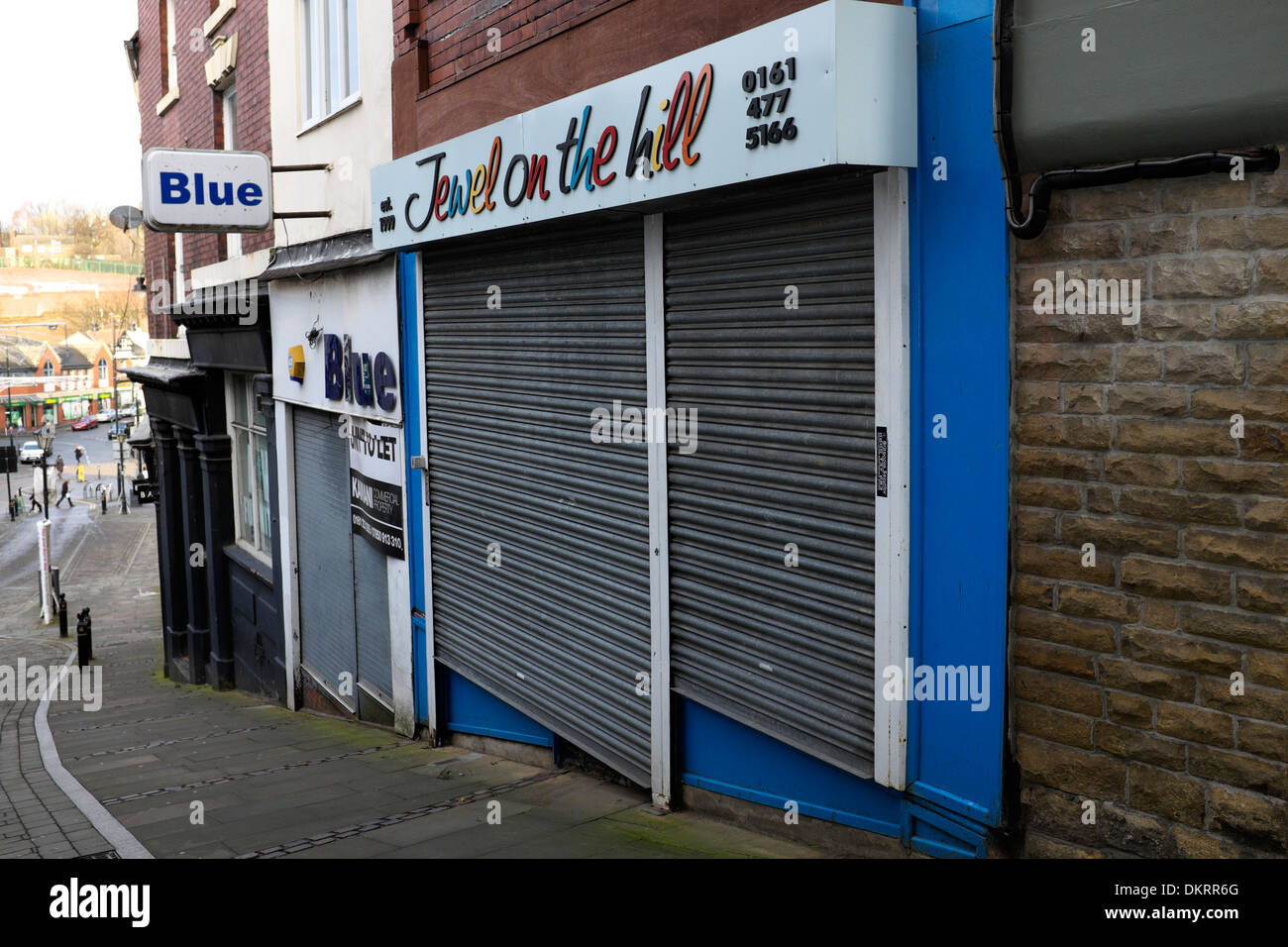 Shops closed down hi-res stock photography and images - Alamy