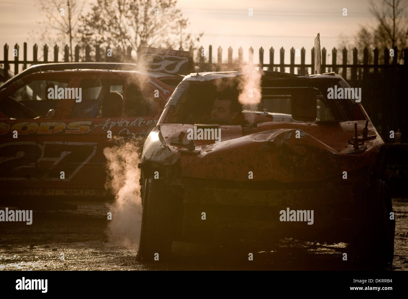 boiling over car cars hot banger race races racing stock steam steaming ...