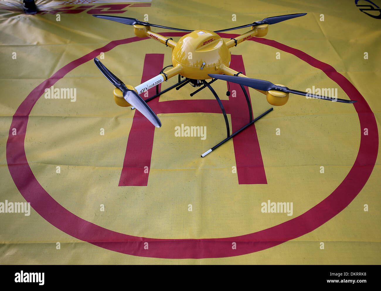 Bonn, Germany. 09th Dec, 2013. An unmanned aerial vehicle (UAV) of ...