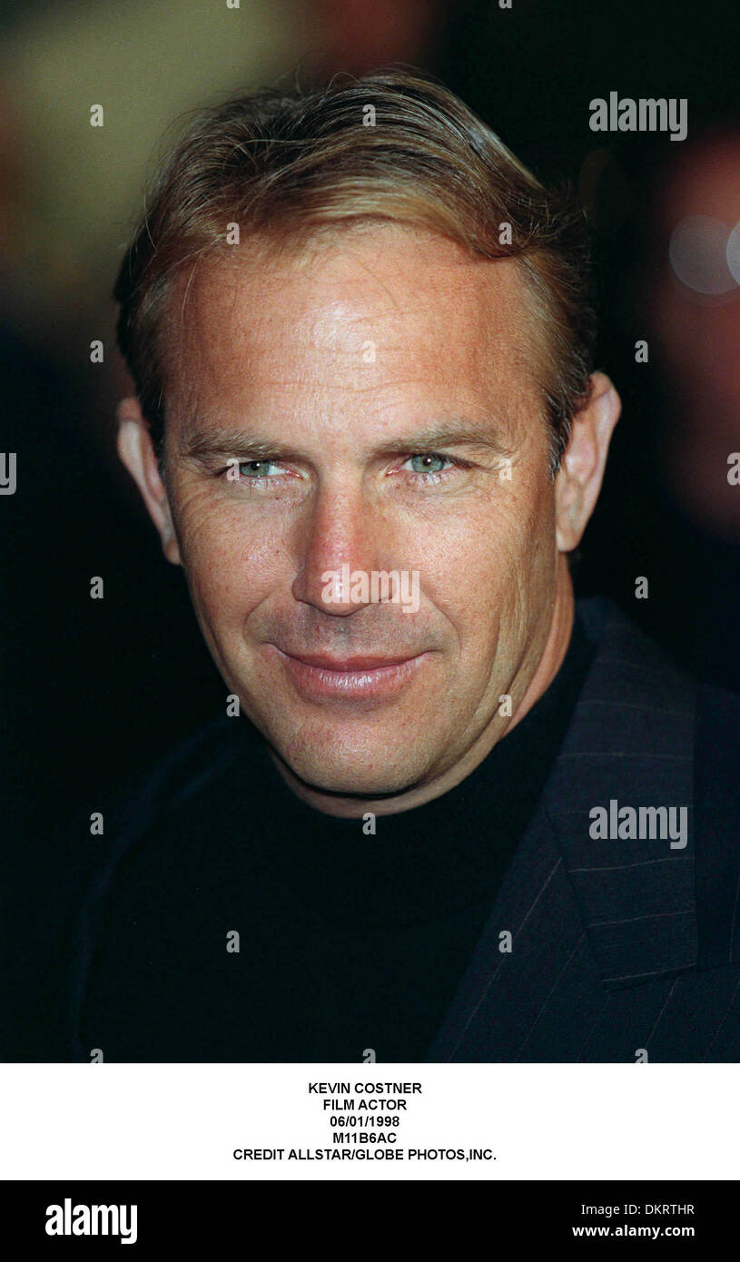 KEVIN COSTNER.FILM ACTOR.06/01/1998.M11B6AC Stock Photo - Alamy