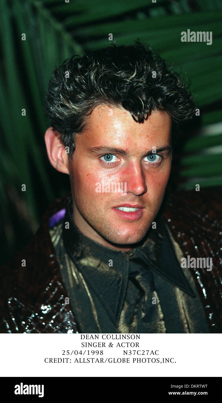 DEAN COLLINSON.SINGER & ACTOR.25/04/1998.N37C27AC Stock Photo - Alamy