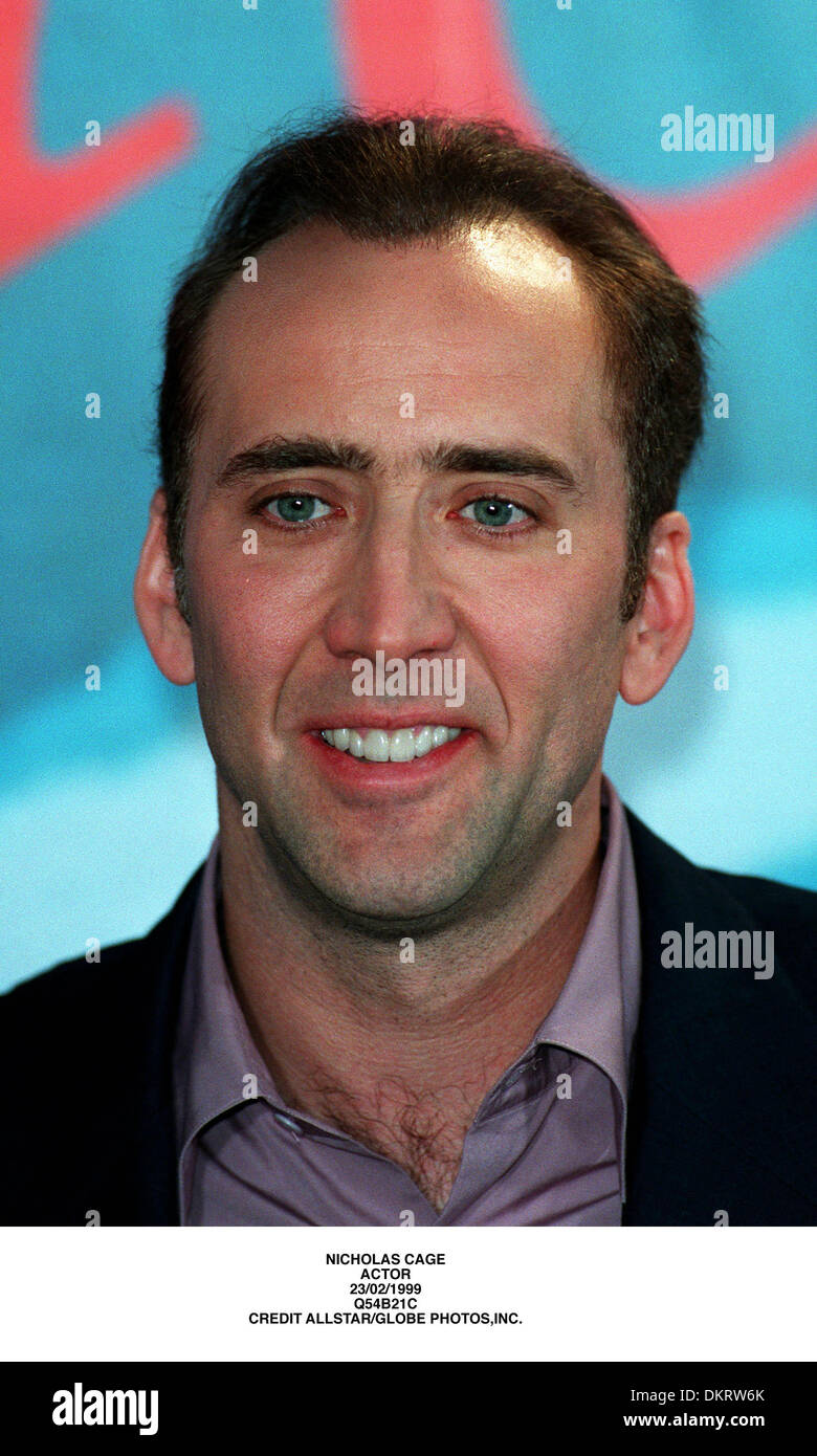 Actor nicholas cage hi-res stock photography and images - Alamy