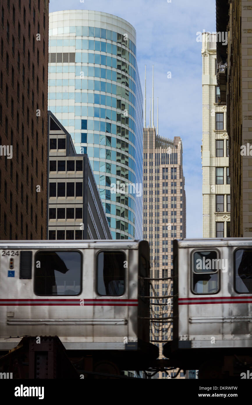 Chicago subway hi-res stock photography and images - Alamy