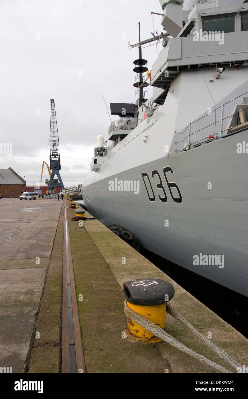 HMS Defender D36 is the fifth of the Navy’s six state-of-the-art Type ...