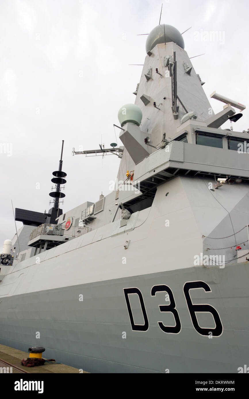 HMS Defender D36 is the fifth of the Navy’s six state-of-the-art Type ...