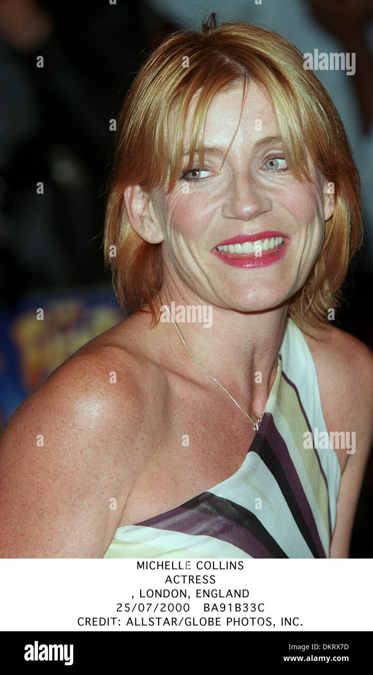 July 25, 2000 - LONDON, ENGLAND - MICHELLE COLLINS.ACTRESS., LONDON ...