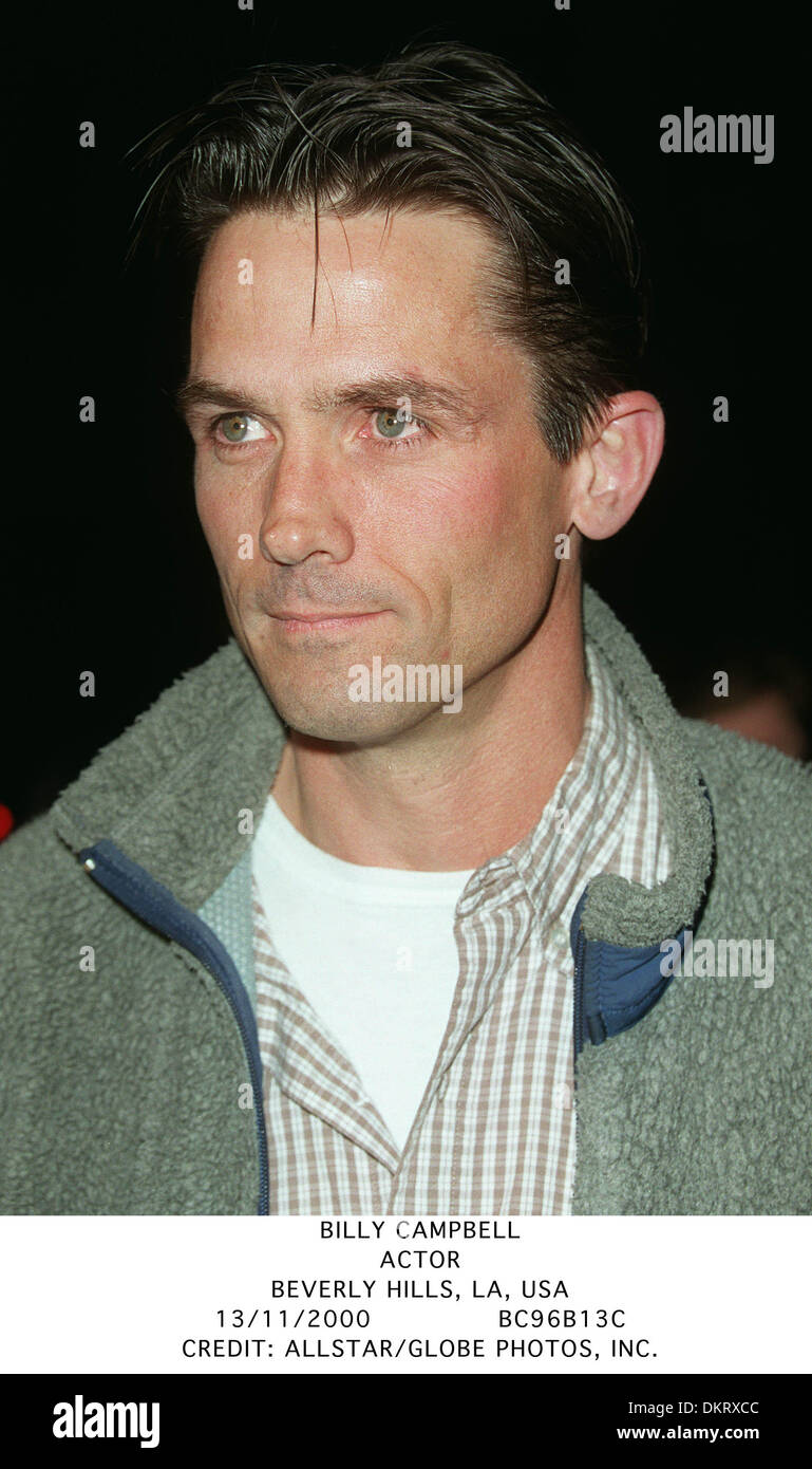 Nov. 13, 2000 - BEVERLY HILLS, LA, USA - BILLY CAMPBELL.ACTOR.BEVERLY ...