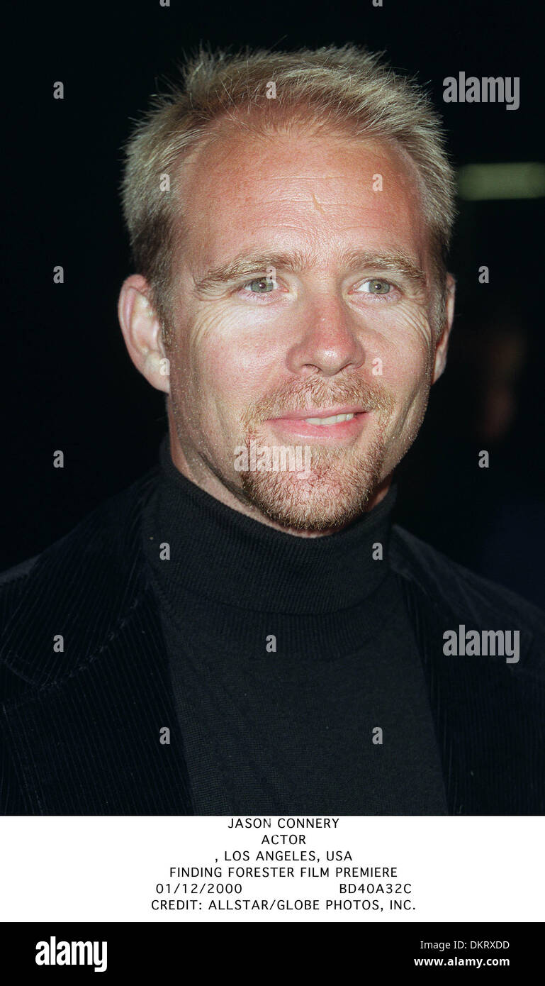 Dec. 1, 2000 - FINDING FORESTER FILM PREMIERE - JASON CONNERY.ACTOR ...